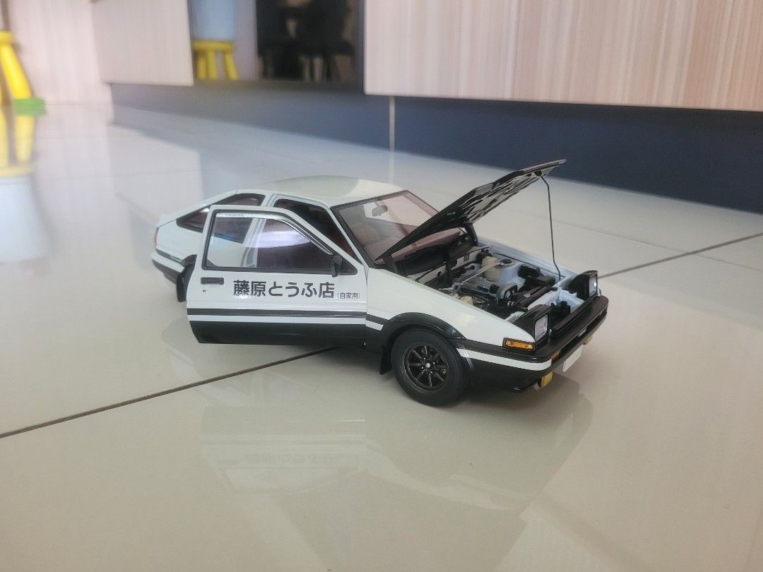 Autoart 1/18 Initial D AE86 Ver 2, Hobbies & Toys, Toys & Games on Carousell
