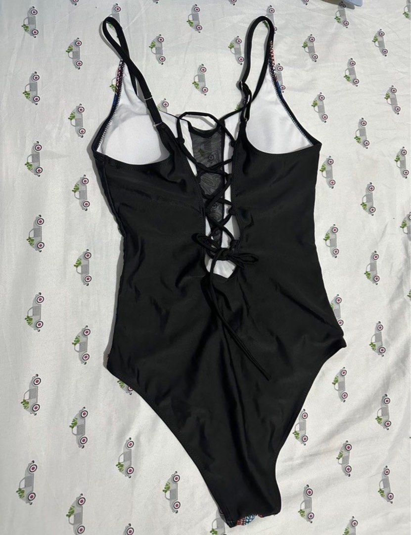 Aztec one piece swimsuit on Carousell