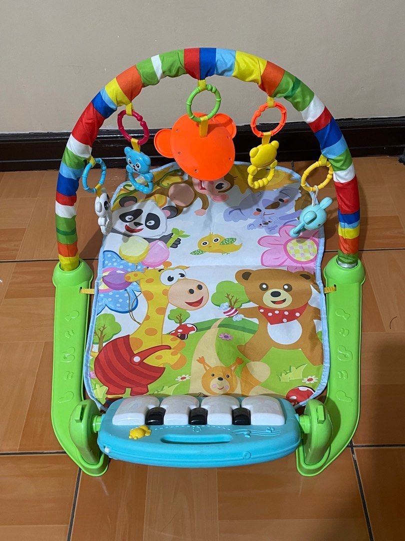 Baby Music Rack Play Mat with Piano Keyboard, Babies & Kids, Infant ...