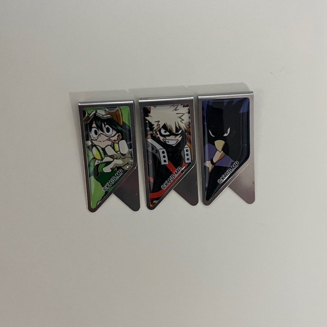 Bakugo tsuyu tokoyami MHA BNHA metal bookmark, Hobbies & Toys ...