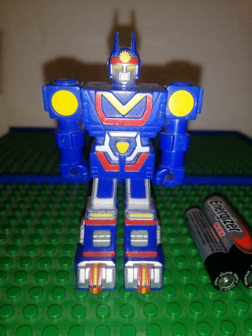 Bandai Super Sentai Robot Taiyo Sun Vulcan diecast metal body Chogokin ...