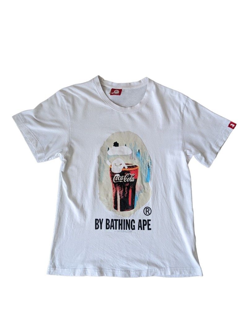 Bape x Coca Cola T Shirt, Men's Fashion, Activewear on Carousell