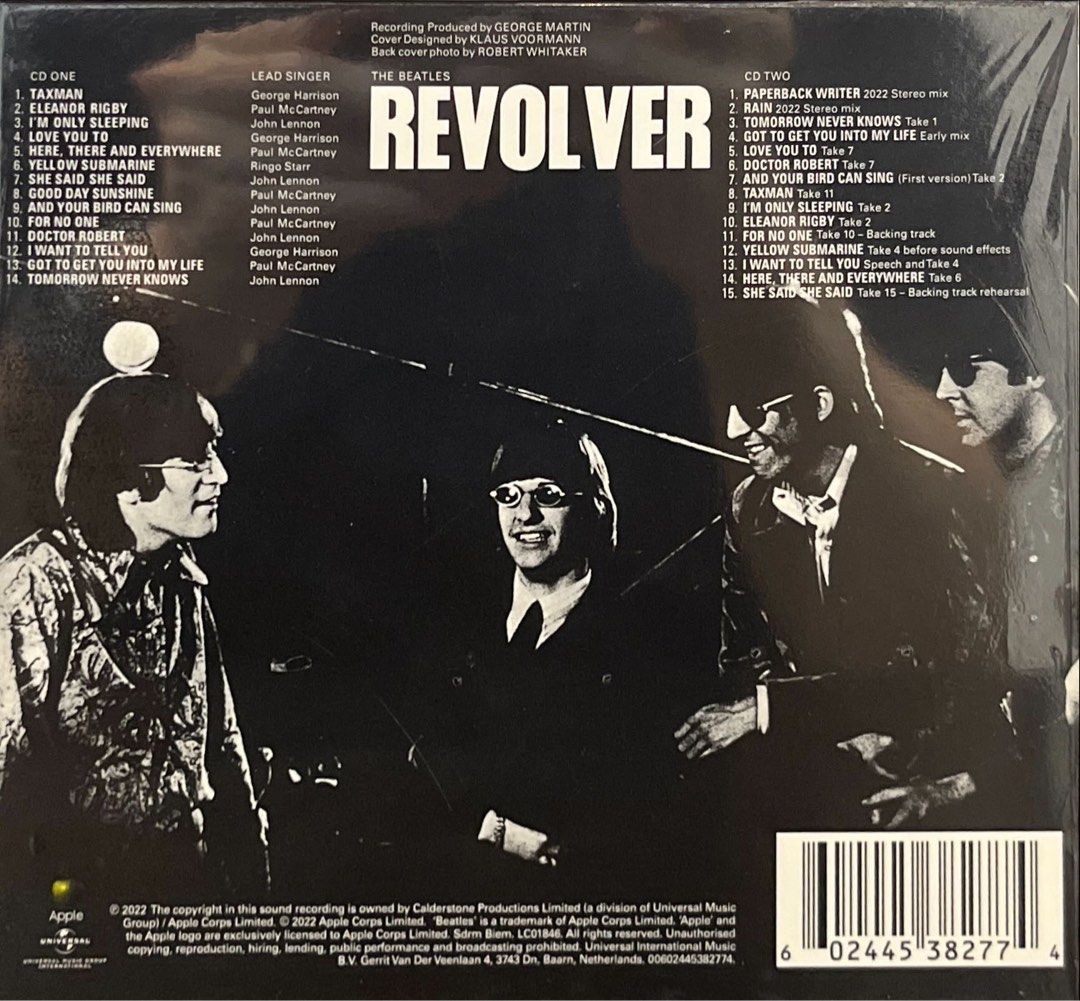 Beatles: Revolver Deluxe 2CD Edition, Hobbies & Toys, Music & Media, CDs & DVDs on Carousell