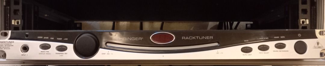 BEHRINGER Rack Tuner BTR2000, Hobbies & Toys, Music & Media, Music ...