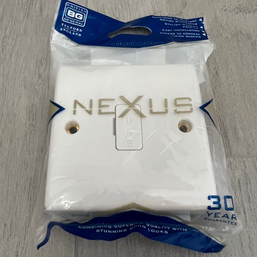 BG (British General) Electrical 門鐘/13A制面, 家庭電器, 轉插器及插頭 - Carousell