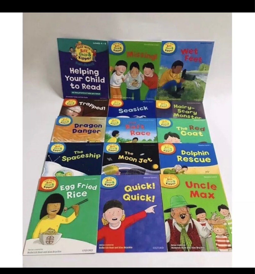 Oxford Biff, Chip & Kipper Books Level 1 to 3 , Hobbies & Toys, Books & Magazines, Children's ...