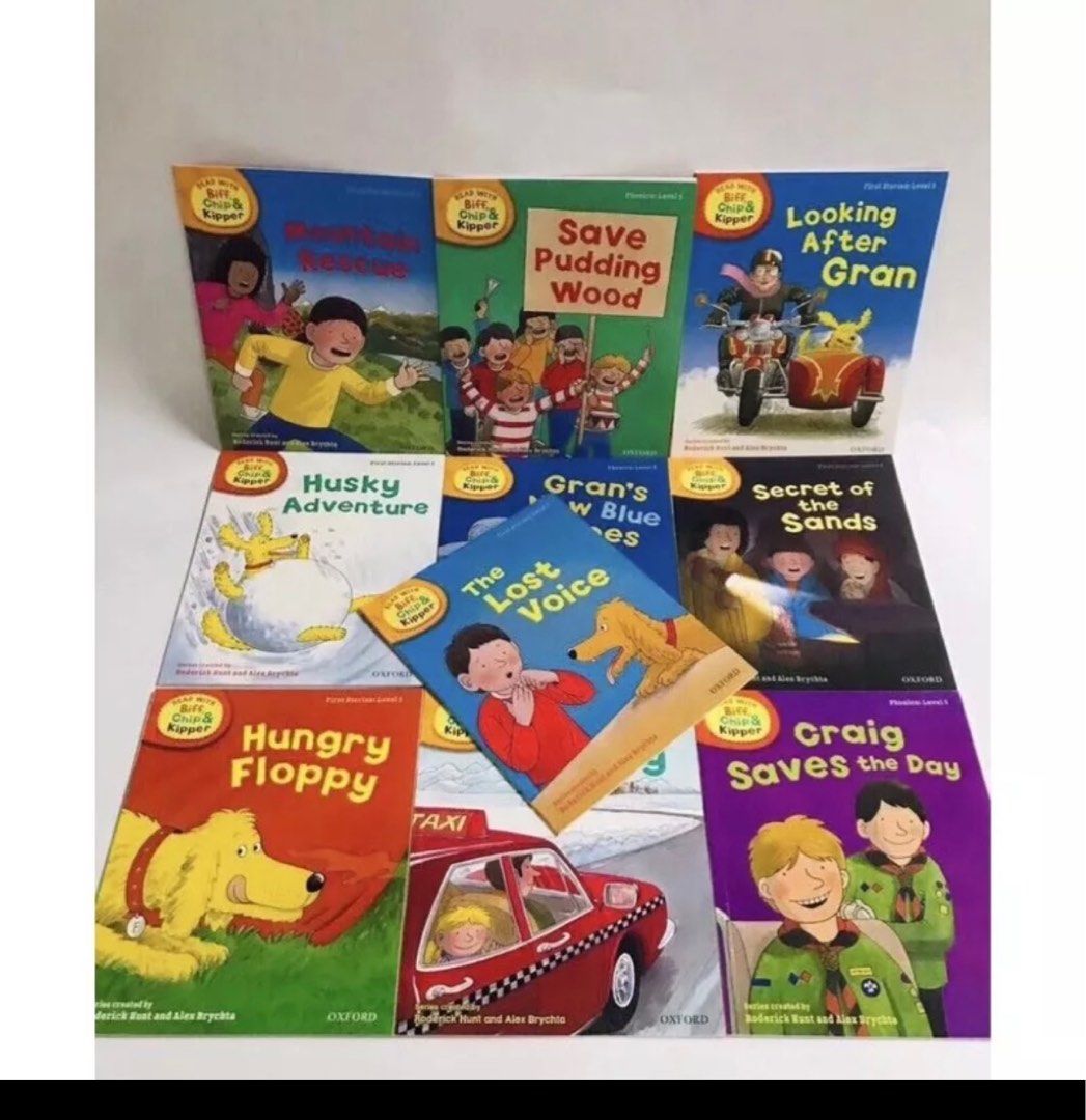Oxford Biff, Chip & Kipper Books Level 1 to 3 , Hobbies & Toys, Books & Magazines, Children's ...