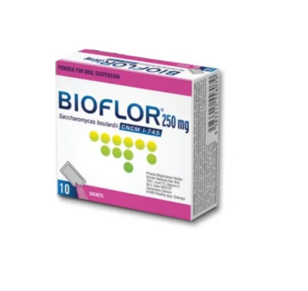 Bioflor 250mg X 10 sachets, Health & Nutrition, Health Supplements ...