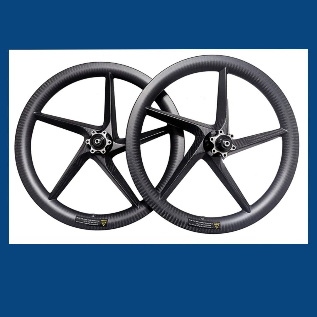 Birdy 406 Full Carbon 5 Spoke Rims Disc Brake 11 Speed, Sports ...