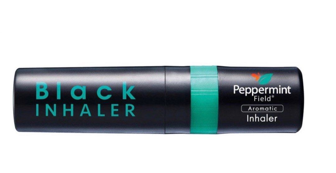 Black inhaler by Peppermint Field 6 pieces, Health & Nutrition, Medical ...