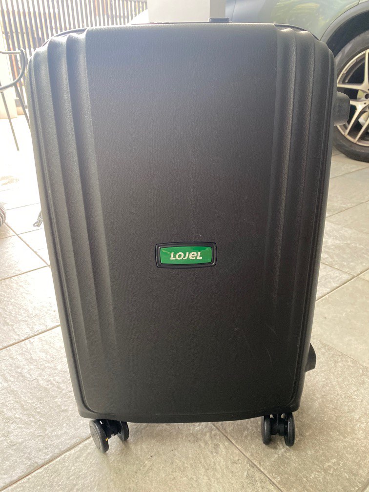 Black Lojel streamline luggage - Cabin size, Hobbies & Toys, Travel ...