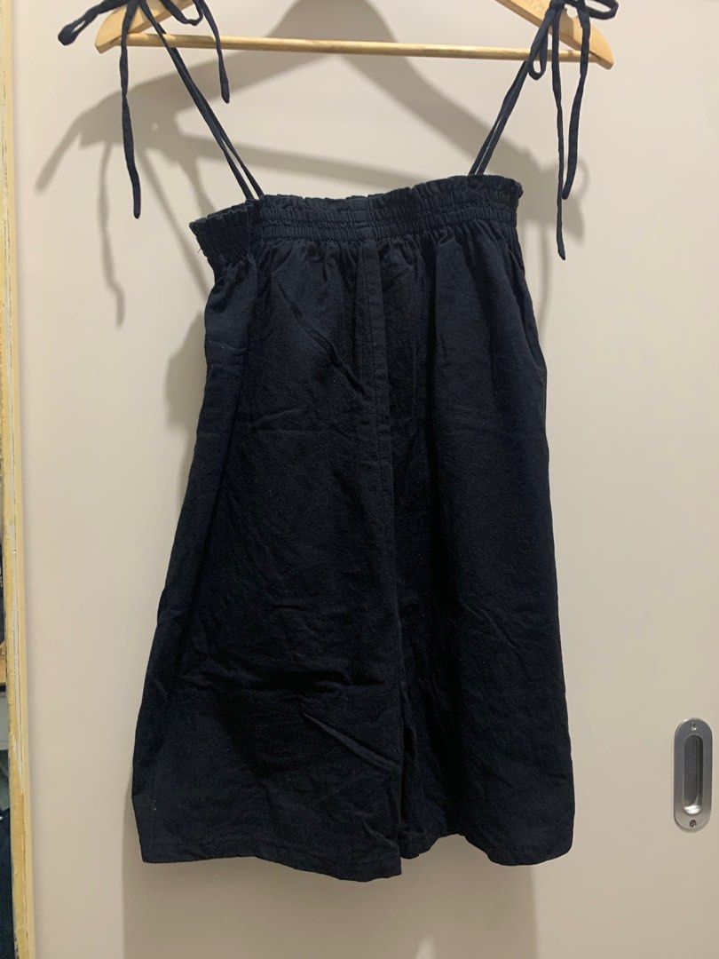 Black Tube Romper On Carousell