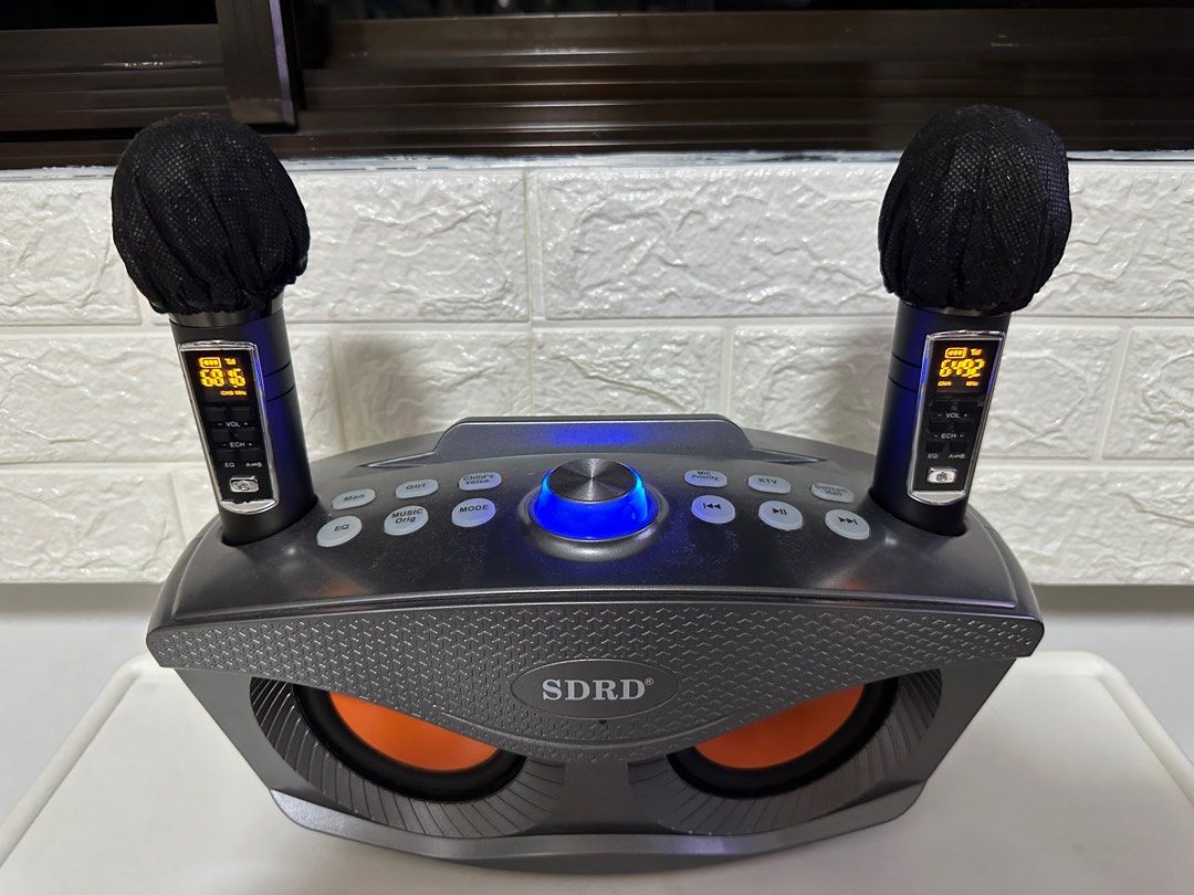 SDRD SD306-Plus Portable Bluetooth Speaker KTV KARAOKE, Audio, Other Audio Equipment on Carousell