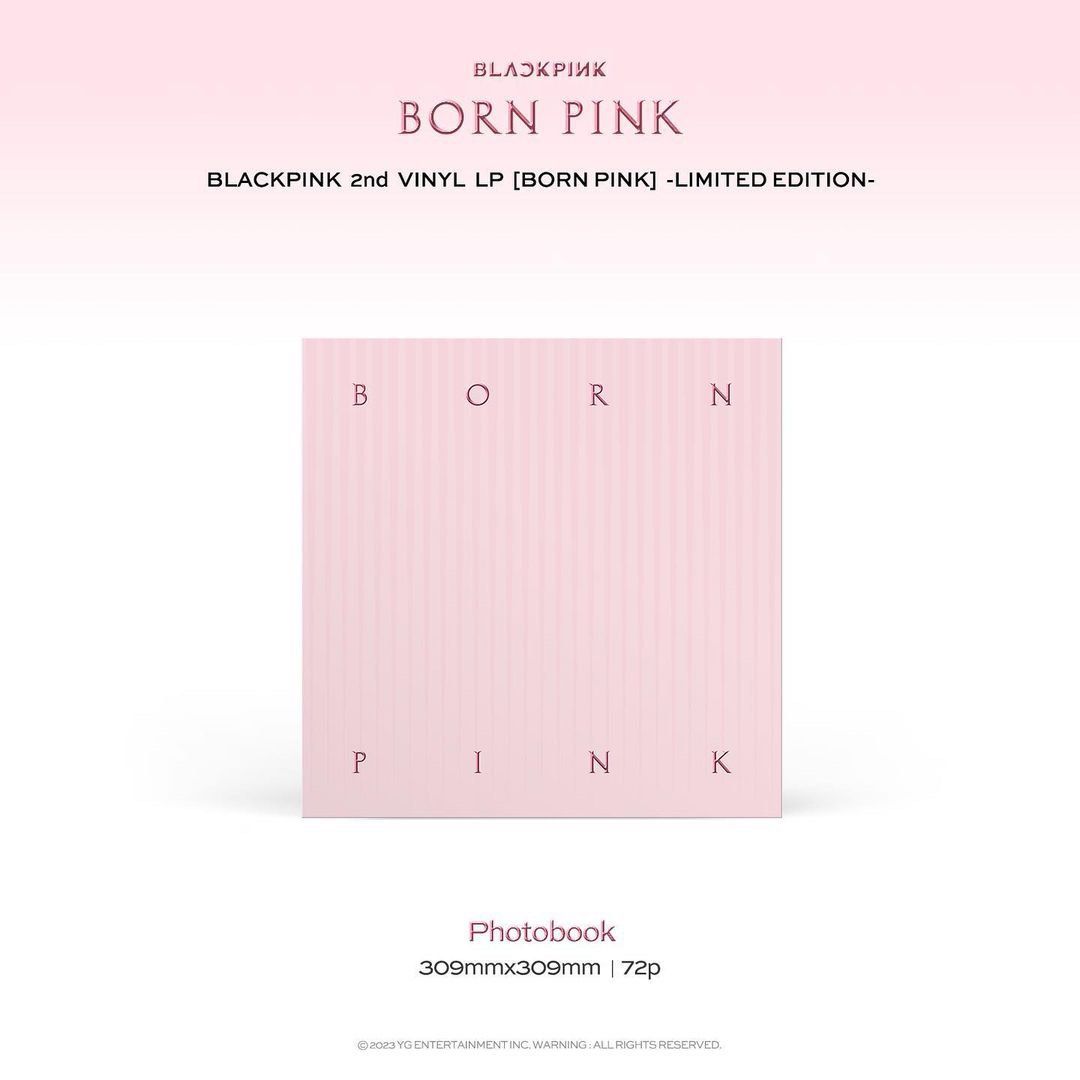 born pink limited edition vinyl set photobook poster blackpink, Hobbies ...