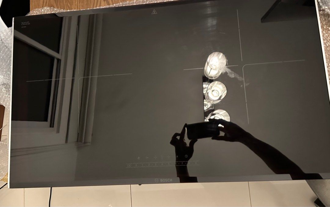 Bosch hob Series 8 Induction hob 78 cm Black PPI82560MS, TV & Home ...