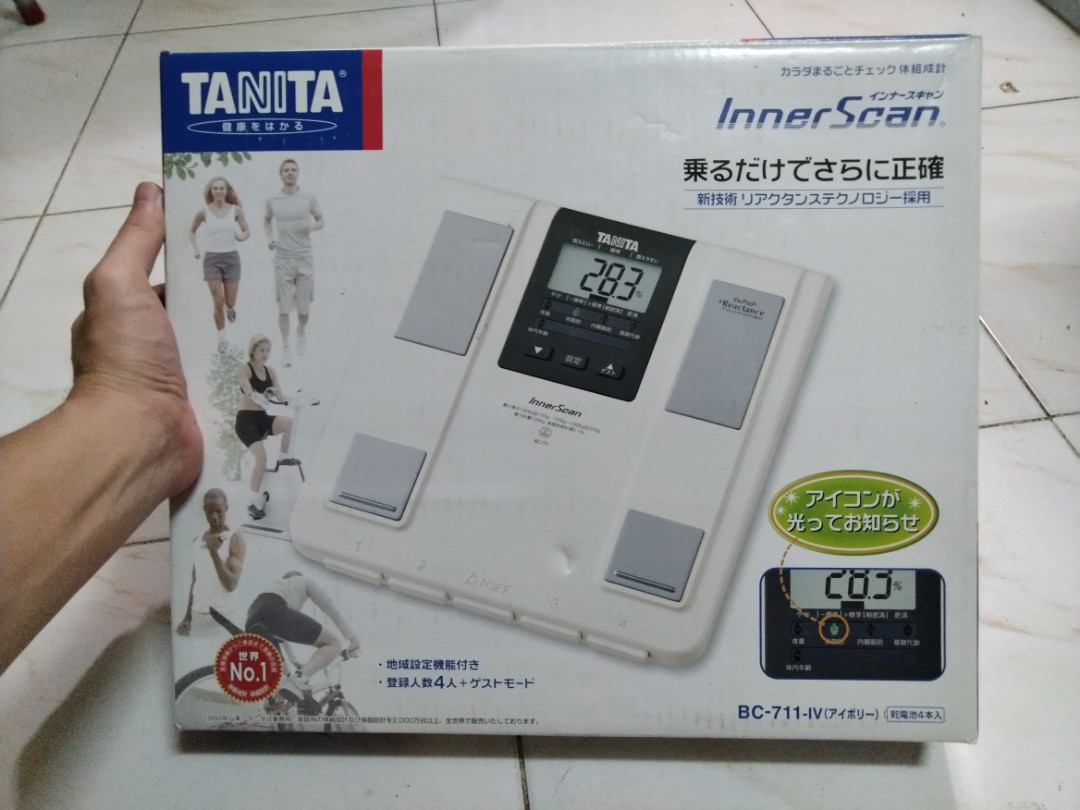 Brand New Tanita Inner Scan BC-712 Digital Bathroom Weighing Scale - Made In Japan on Carousell