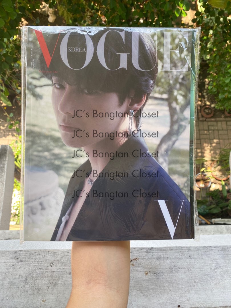 BTS V Vogue Magazine Cover Oct 2022 on Carousell