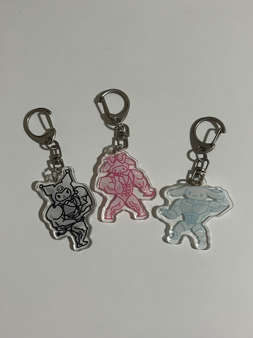 buff sanrio keychain, Hobbies & Toys, Memorabilia & Collectibles, Fan ...