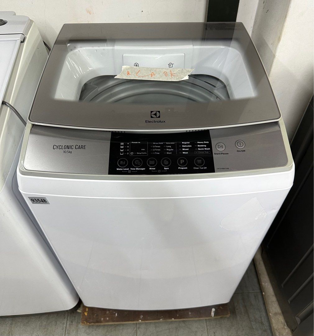 BUY NOW! Electrolux 10.5kg Top Load Washer EWT0H88H1WB (93548), TV ...