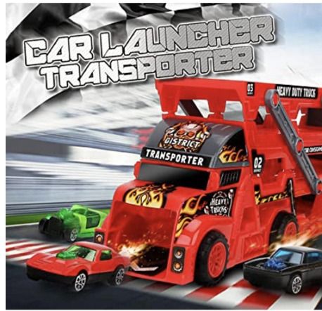 Car Transporter Carrier Truck Toy/Mini Diecast Cars Model Three-Layer ...