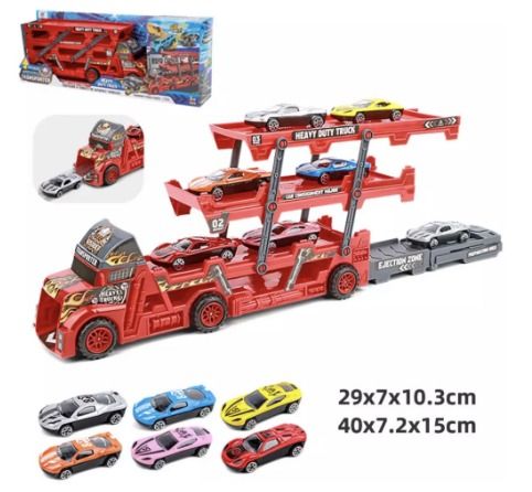 Car Transporter Carrier Truck Toy/Mini Diecast Cars Model Three-Layer ...