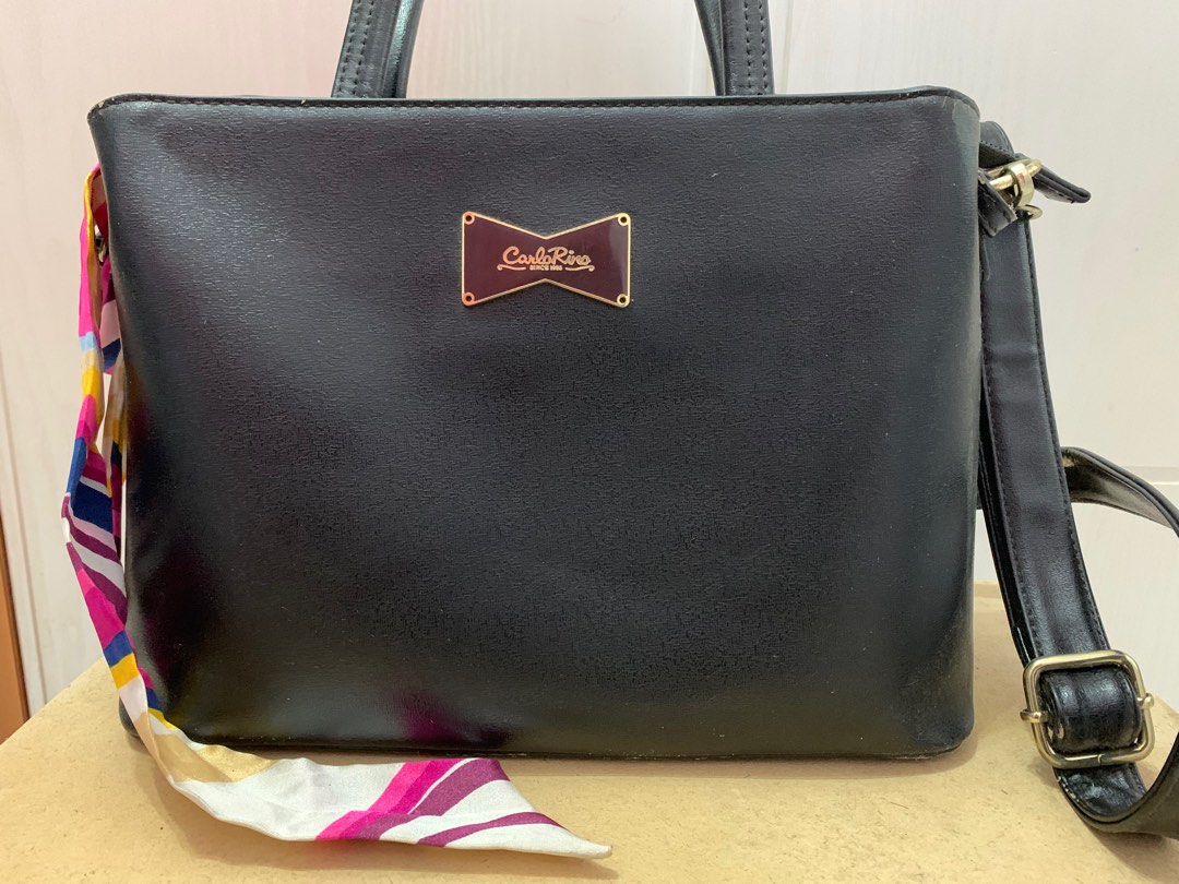 Carlo Rino Tote Bag, Women's Fashion, Bags & Wallets, Tote Bags on ...