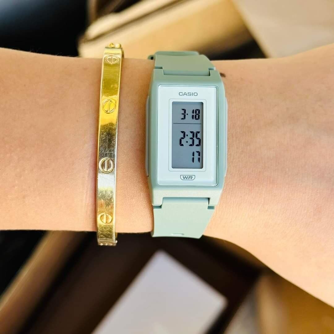 CASIO Digital rectangular watch, Women's Fashion, Watches & Accessories ...