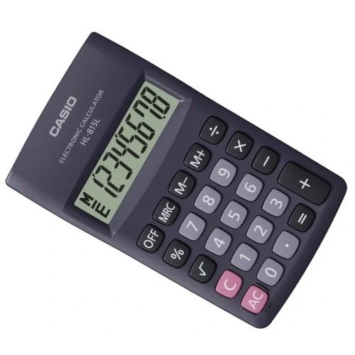 Casio HL-815L Practical Calculators Portable Type WITH 6 MONTHS SHOP ...
