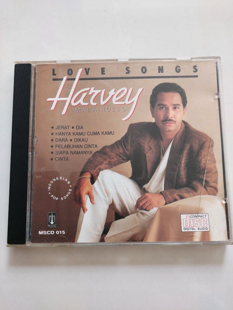CD Harvey Malaihollo - Malay Songs, Hobbies & Toys, Music & Media, CDs & DVDs on Carousell