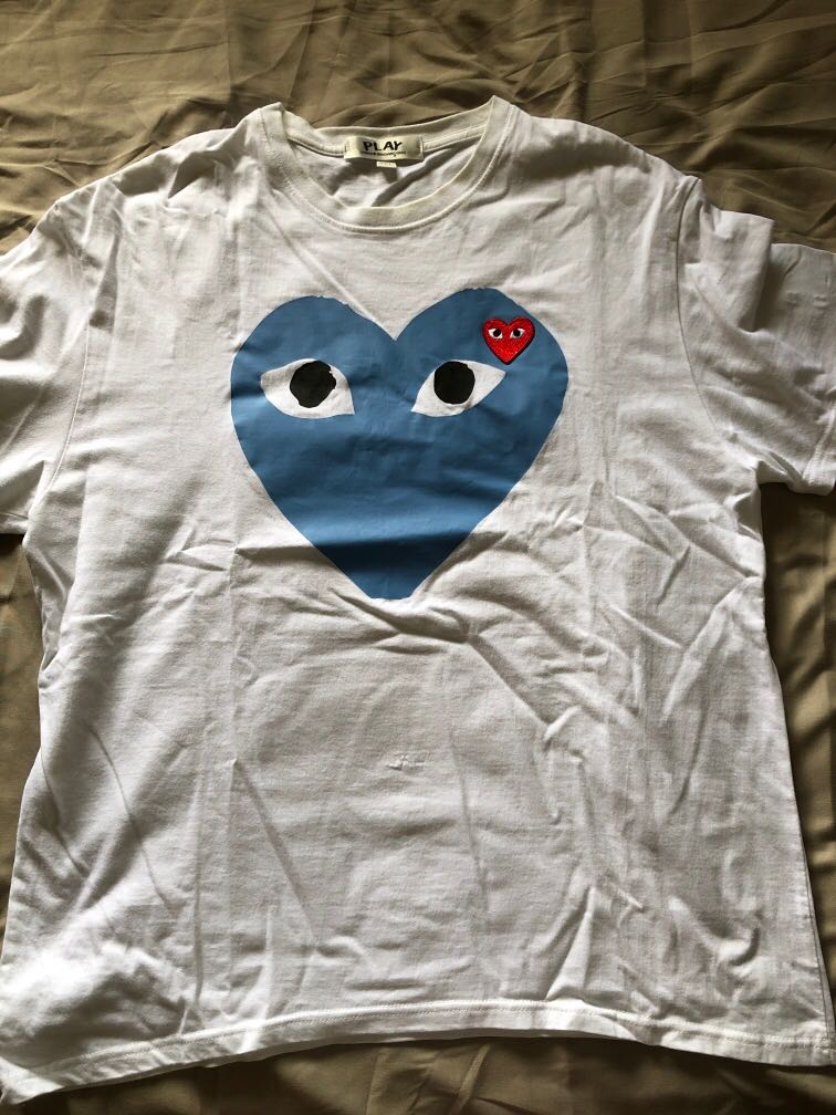 CDG Graphic Tshirt, Women's Fashion, Tops, Shirts on Carousell