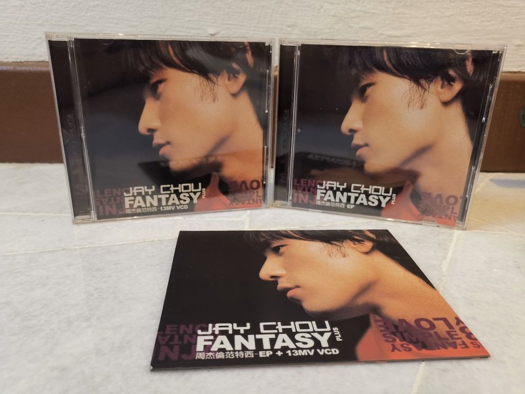 (CD+VCD) 周杰倫 Jay Chou 范特西EP+13MV VCD, Hobbies & Toys, Music & Media, CDs & DVDs on Carousell