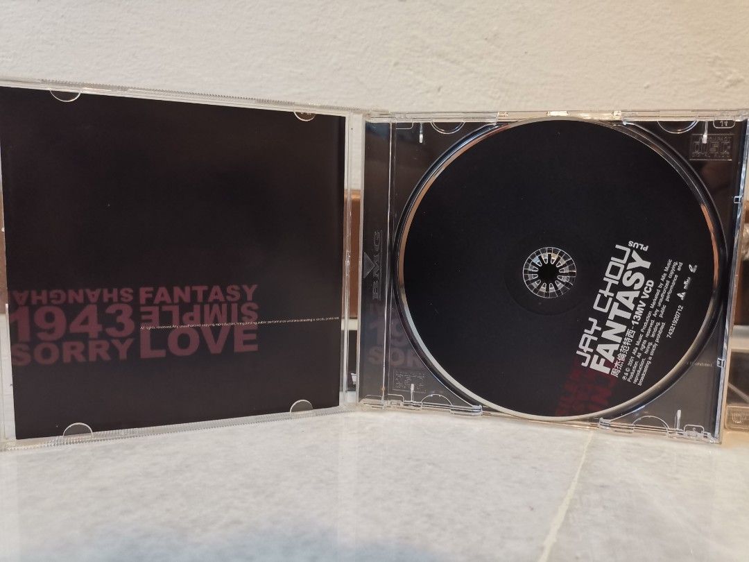 (CD+VCD) 周杰倫 Jay Chou 范特西EP+13MV VCD, Hobbies & Toys, Music & Media, CDs & DVDs on Carousell