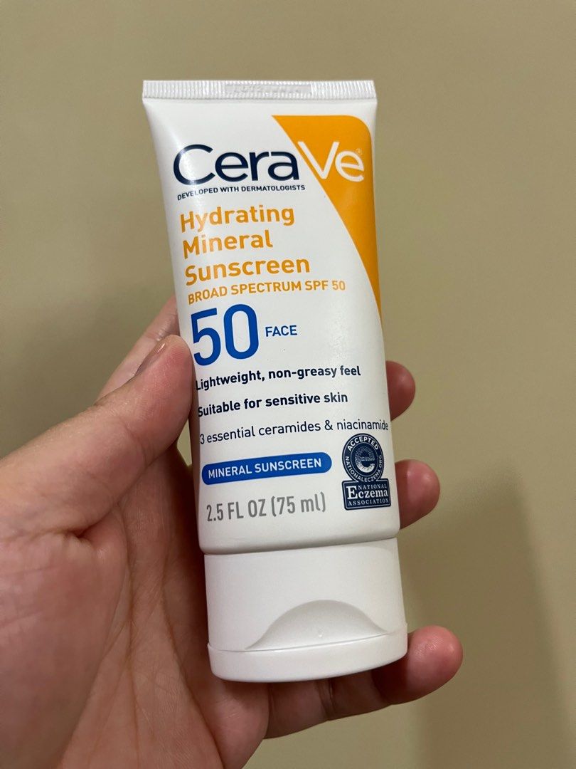 Cerave Hydrating Sunscreen, Beauty & Personal Care, Face, Face Care on ...