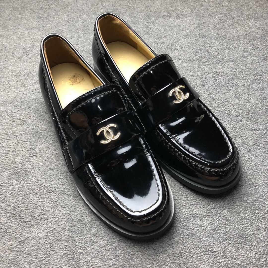 Chanel loafers on Carousell