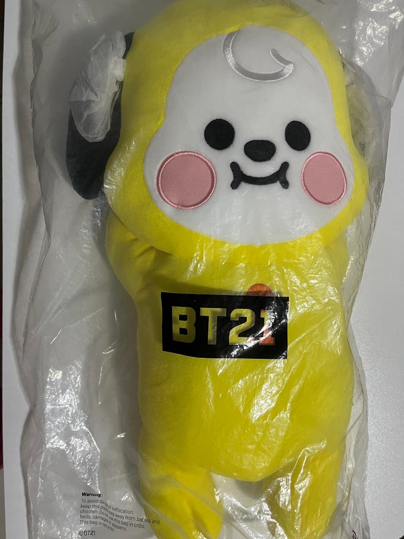 CHIMMY BT21 HEALING LYING CUSHION SUPER SALE, Hobbies & Toys ...