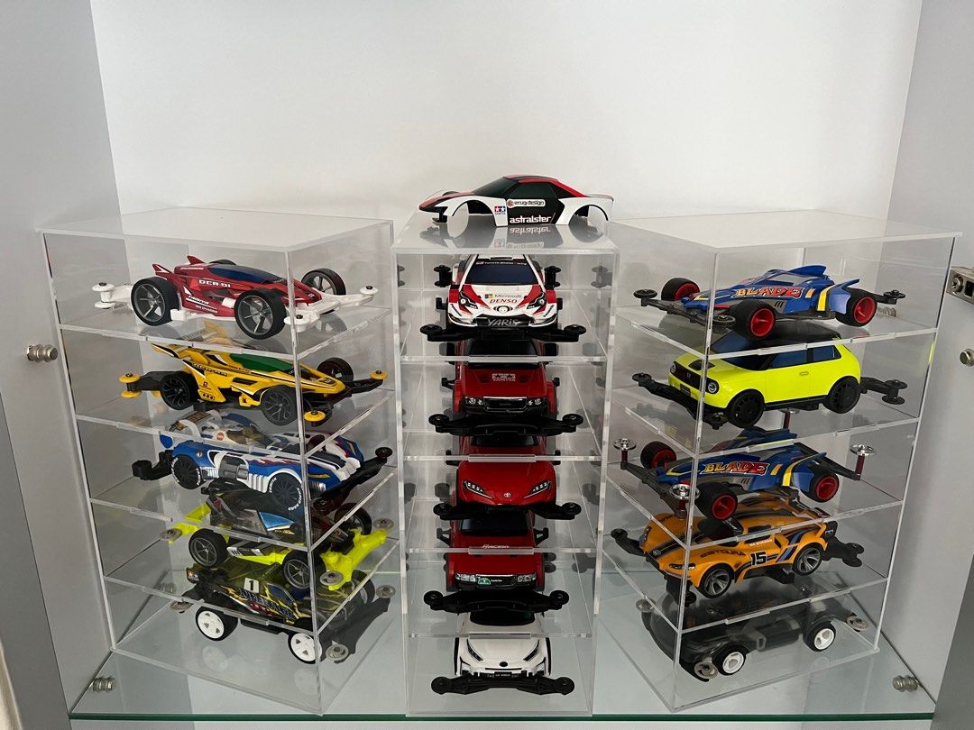 Clear Acrylic Display Case for Tamiya Mini 4WD, Hobbies & Toys, Toys ...