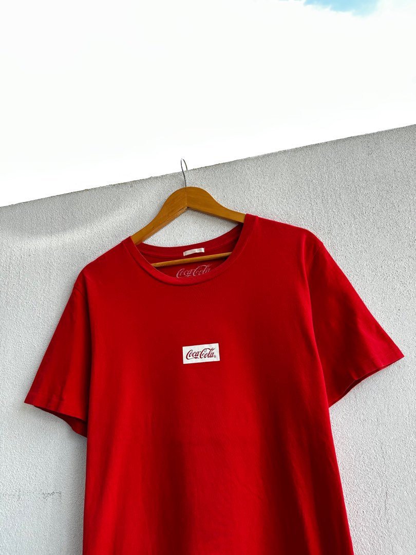 Coca Cola Box Logo, Men's Fashion, Tops & Sets, Tshirts & Polo Shirts ...