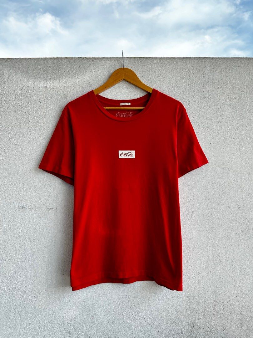 Coca Cola Box Logo, Men's Fashion, Tops & Sets, Tshirts & Polo Shirts ...
