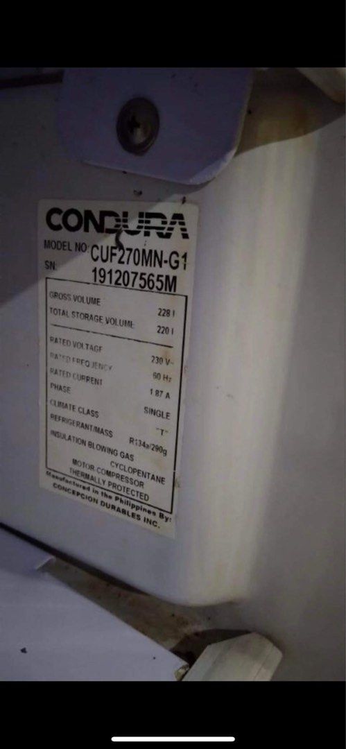 Condura Ref, TV & Home Appliances, Kitchen Appliances, Refrigerators ...
