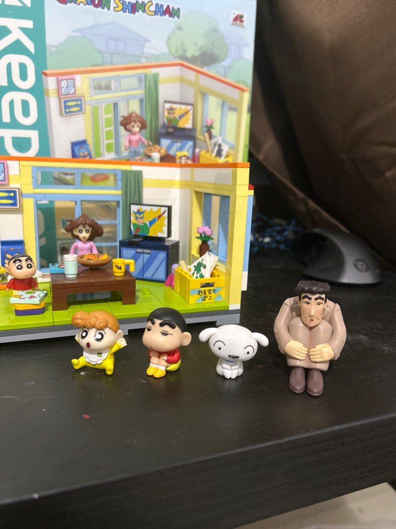 Crayon shin chan keeplay brick set x 3, Hobbies & Toys, Toys & Games on ...