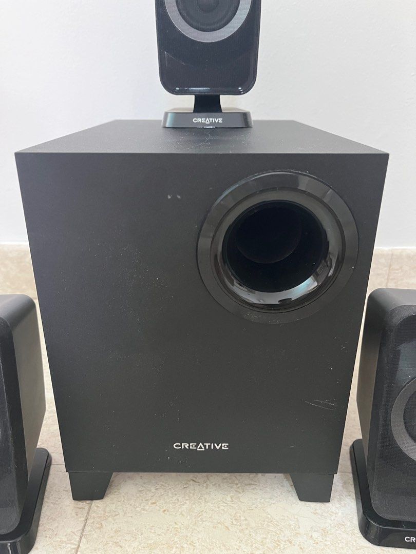 creative speaker with woofer, Audio, Soundbars, Speakers & Amplifiers ...