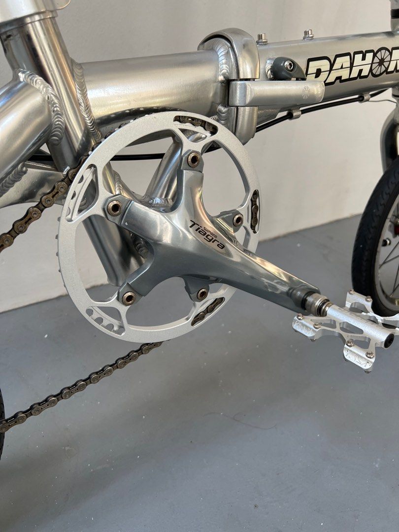 Dahon 412 chrome, Sports Equipment, Bicycles & Parts, Bicycles on Carousell