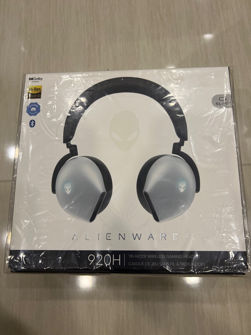 Dell Alienware 920H Tri Mode Wireless Gaming Headset, Audio, Headphones ...