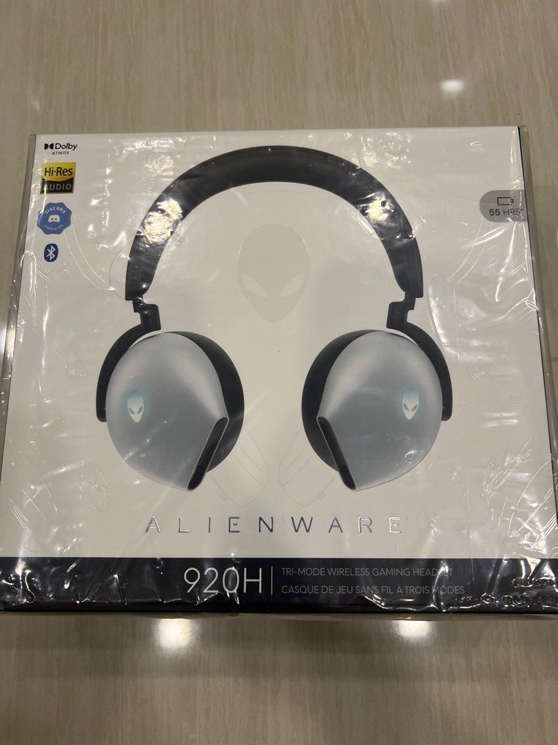Dell Alienware 920H Tri Mode Wireless Gaming Headset, Audio, Headphones ...