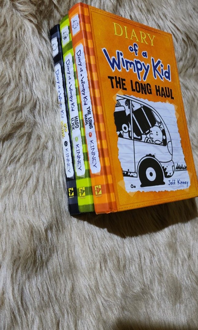 Diary of a Wimpy Kid: Book 8 - Hard Luck Book 9 - The Long Haul Book 10 ...