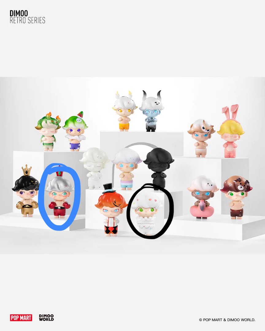 dimoo retro series, Hobbies & Toys, Toys & Games on Carousell