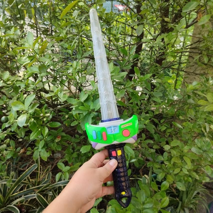 DISNEY Buzz Lightyear Lightsaver Sword, Hobbies & Toys, Toys & Games on ...