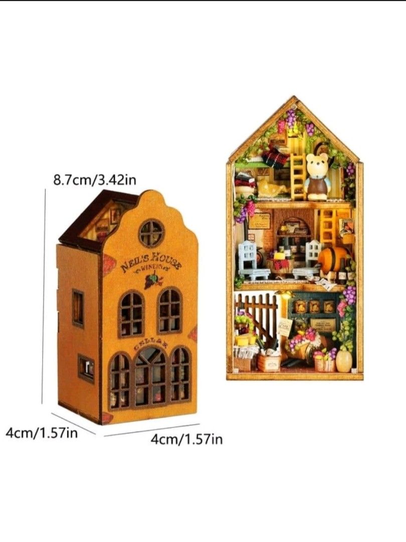 DIY Miniature town Doll House (FREE SF), Hobbies & Toys, Toys & Games ...
