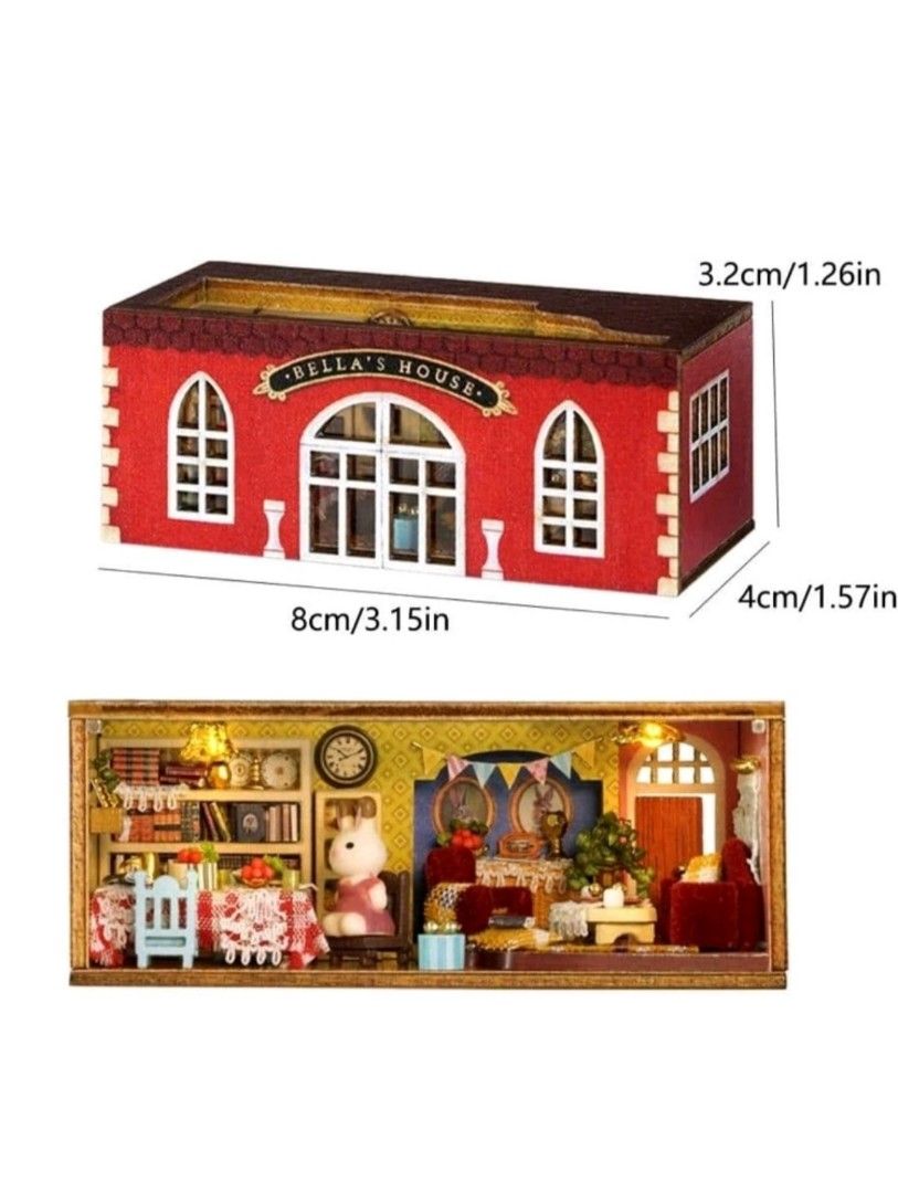DIY Miniature town Doll House (FREE SF), Hobbies & Toys, Toys & Games ...
