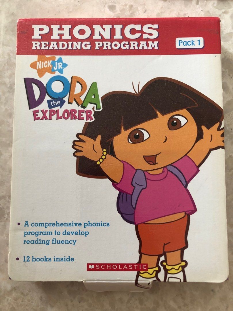Dora The Explorer Phonics Program Pack 1, Hobbies & Toys, Books ...